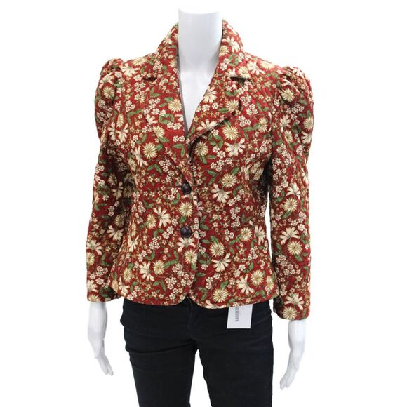 Not Available | Jackets & Coats | Cara Cara Womens Two Button Floral ...